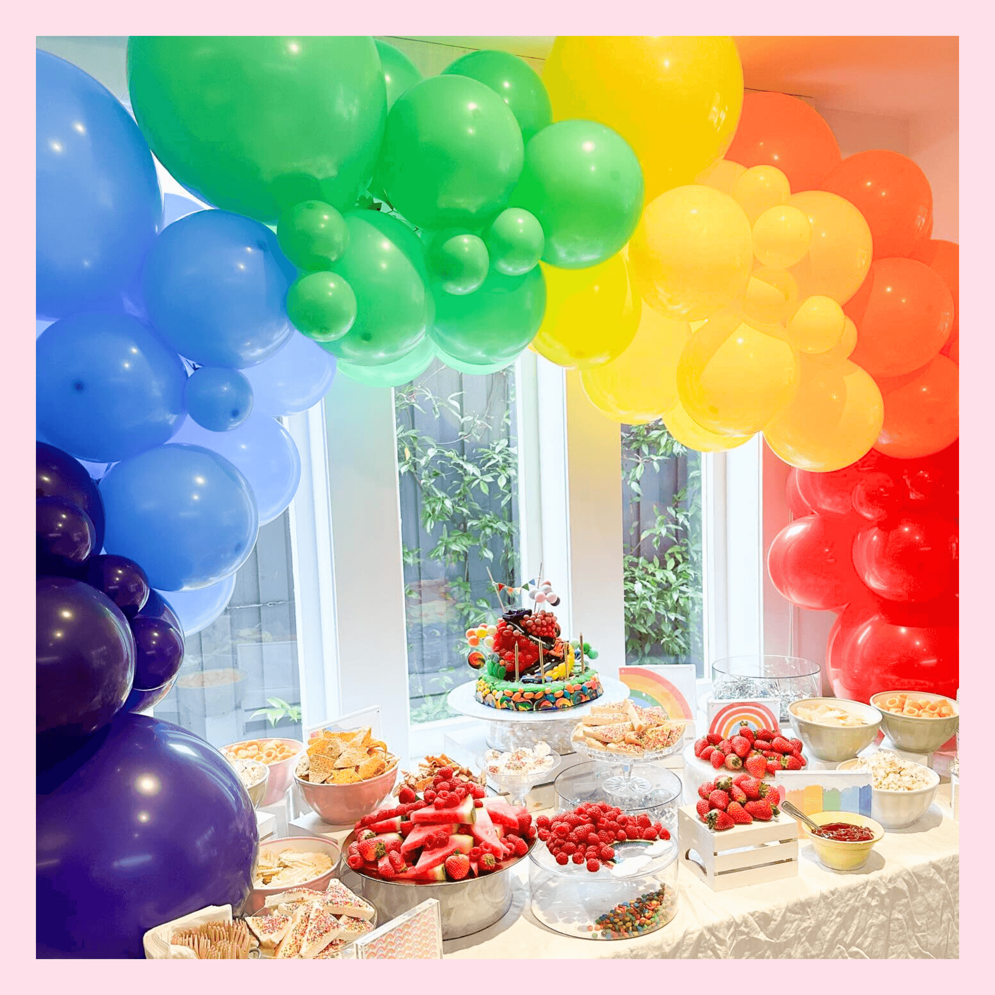 Rainbow Picnic Party Package I Birthday Fairy – Birthday Fairy - Australia