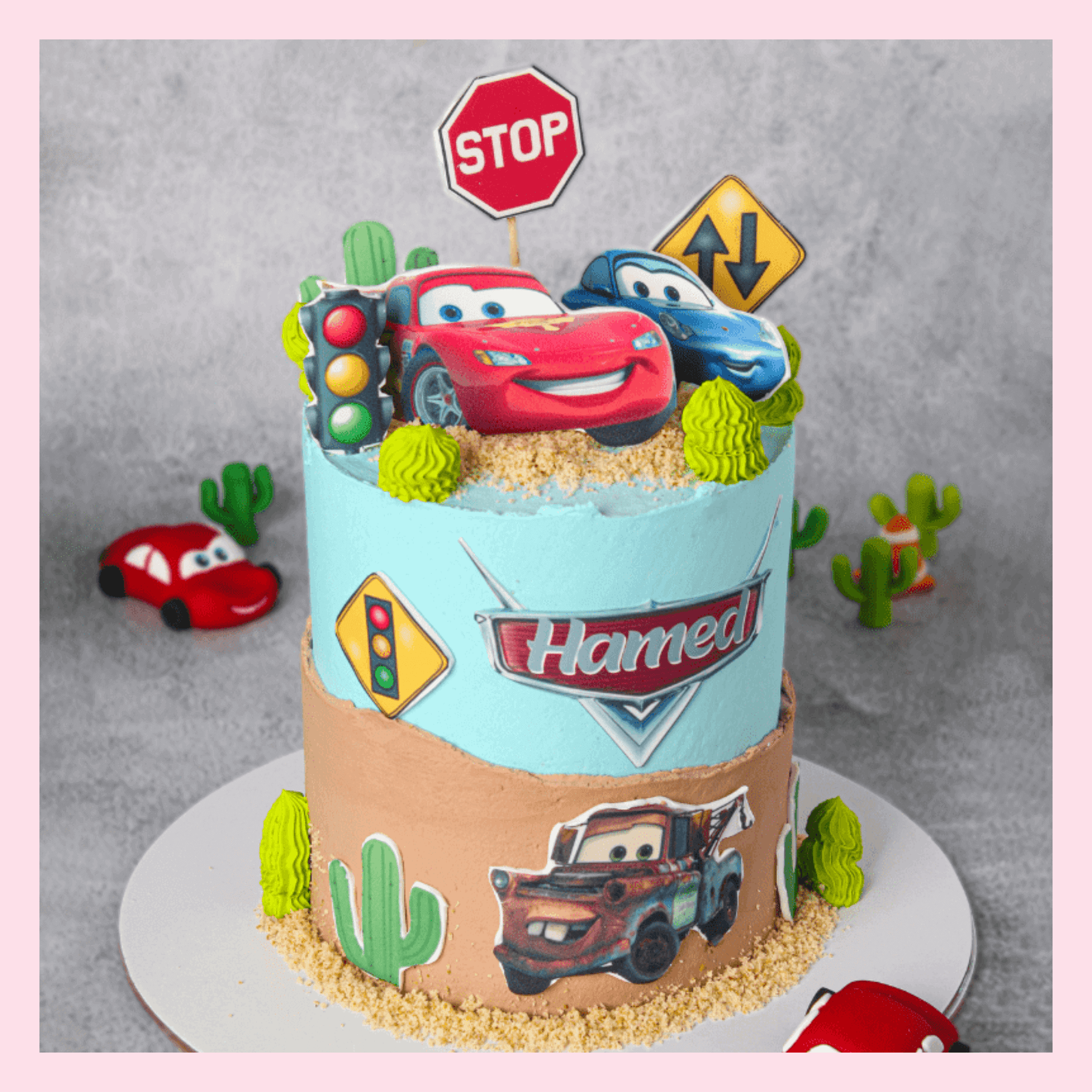 Cars Theme Cakes in Sydney I Delivery Available I Order Online ...