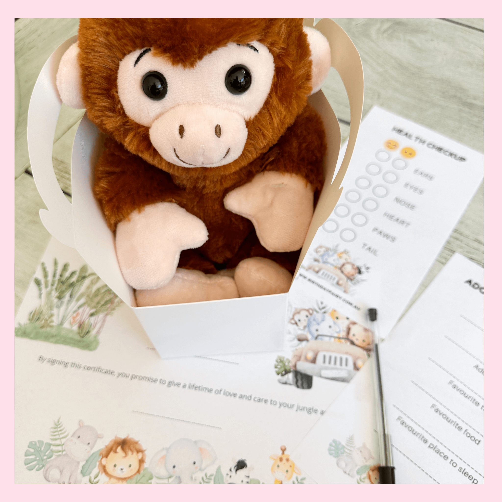 Jungle Adoption Kit I Birthday Fairy – Birthday Fairy - Australia