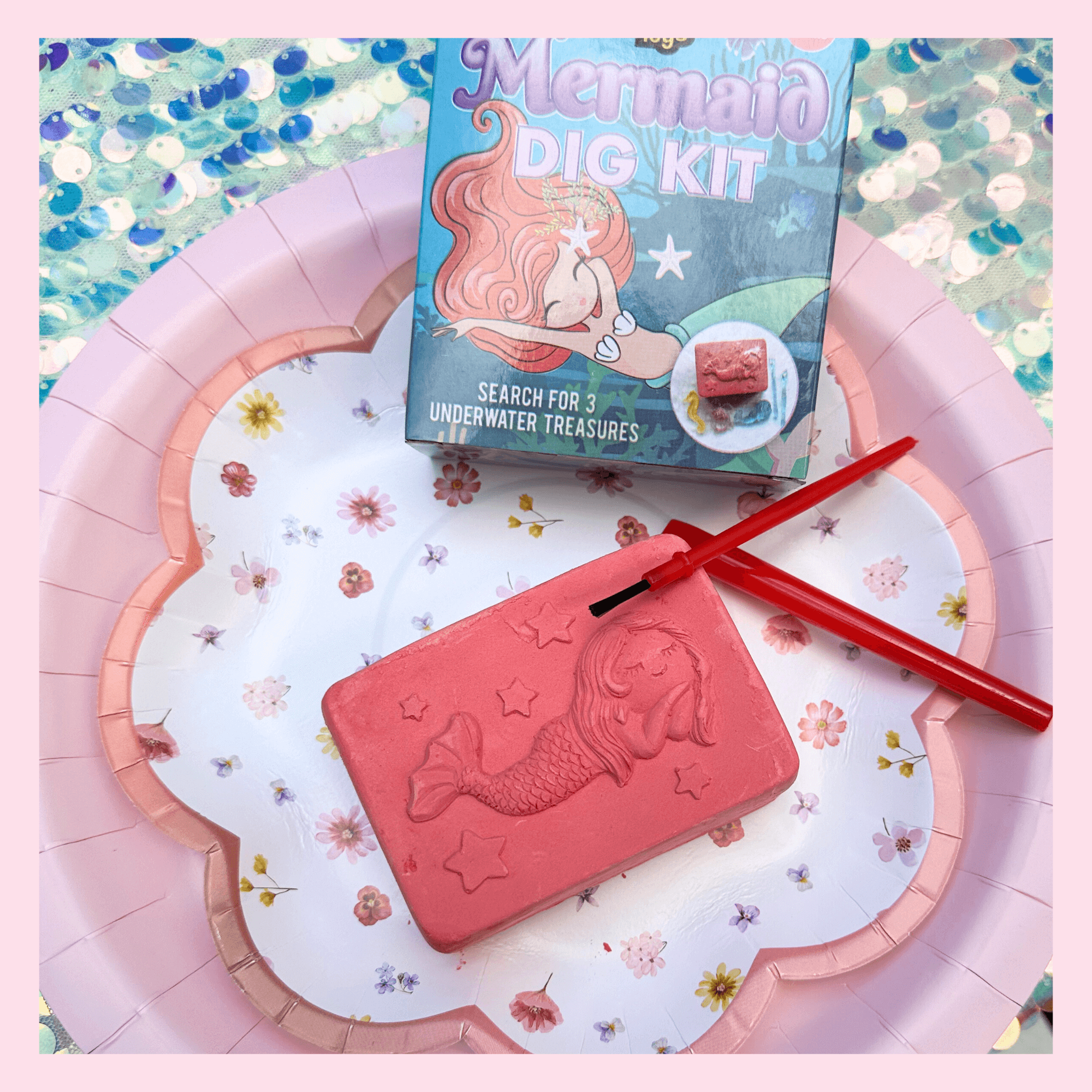 Mermaid dig activity – Birthday Fairy - Australia