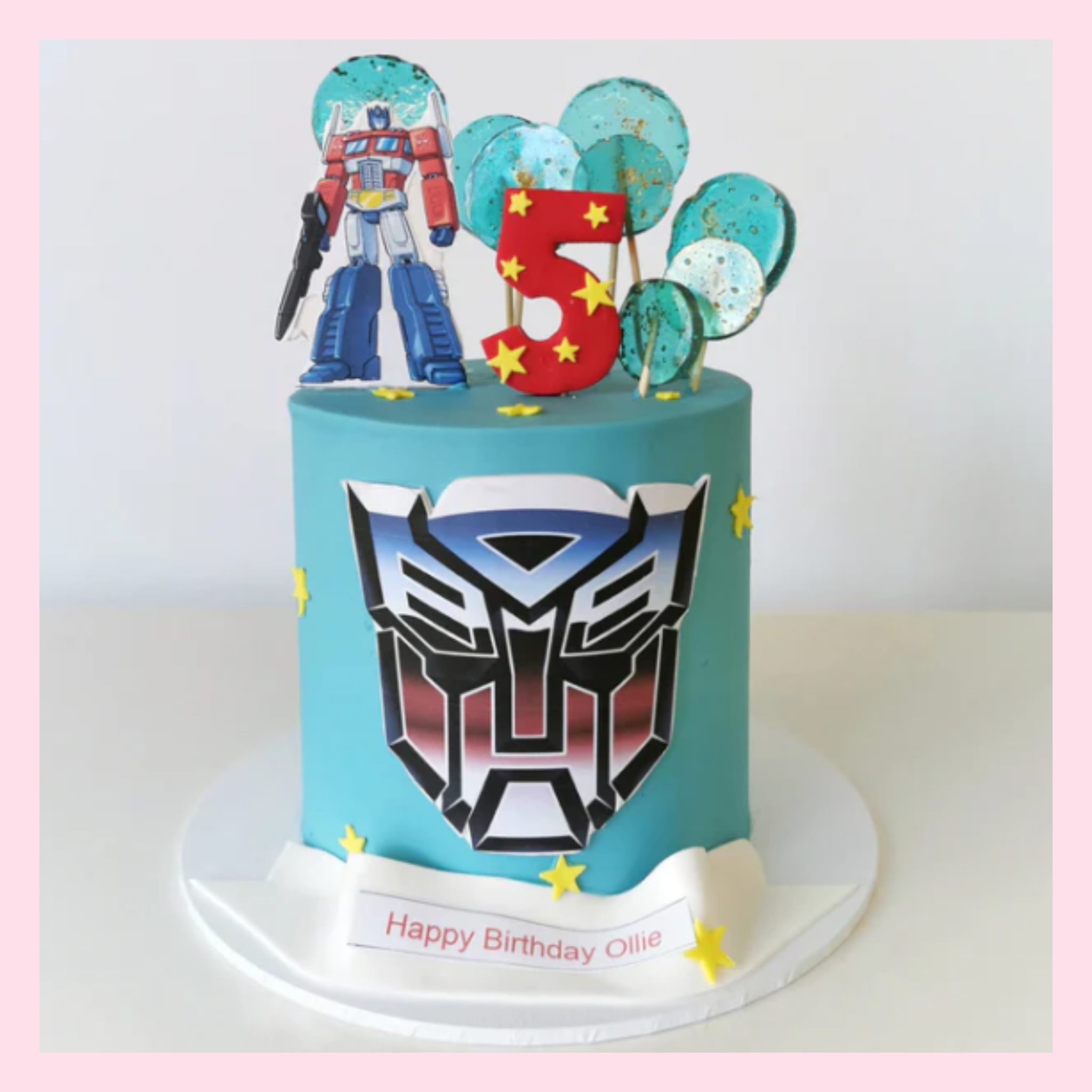 Transformer Birthday Cake I Delivery in Sydney I Order Online Now ...